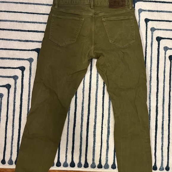 Todd Snyder | Pants | Todd Snyder Slim Fit 5pocket Chino In Fatigue Green 330 | Poshmark